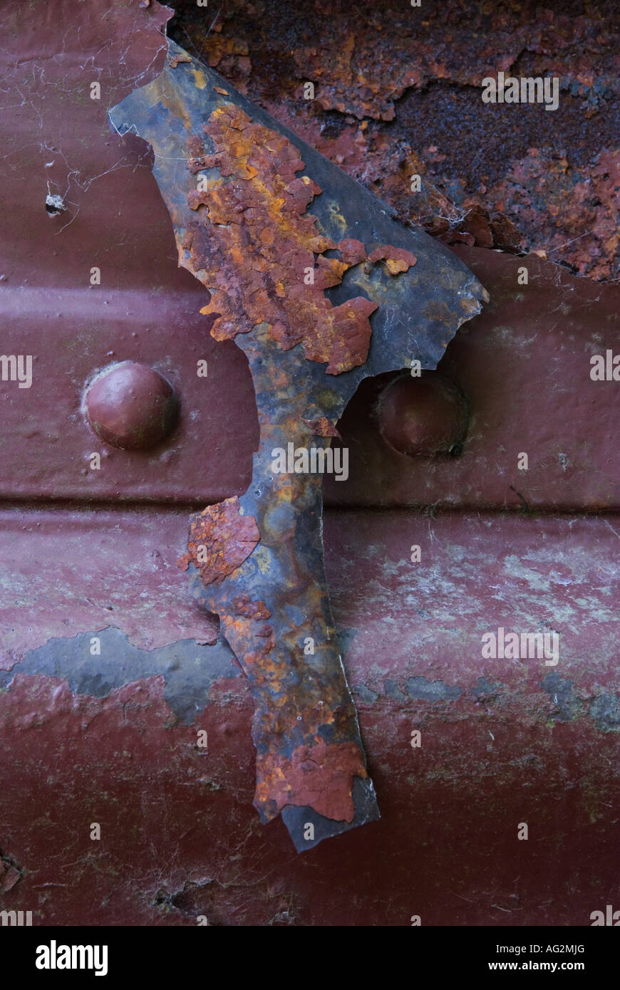 old steelwork in need of repair Stock Photo - Alamy