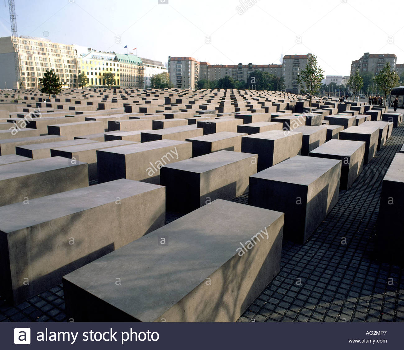 Holocaust Memorial Eisenmann Berlin Germany High Resolution Stock ...
