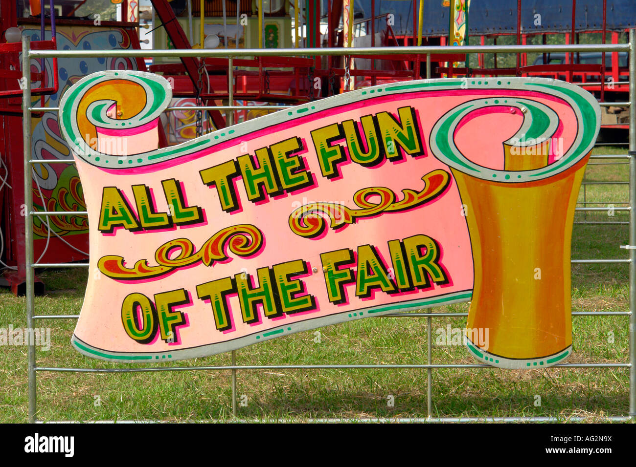 all the fun of the fair Stock Photo - Alamy