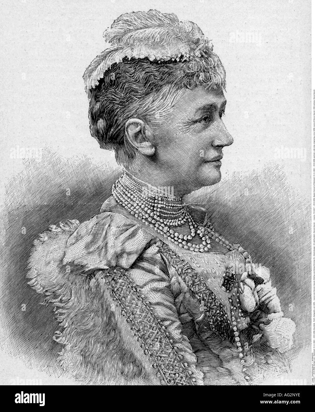 Queen louise of denmark hi-res stock photography and images - Alamy