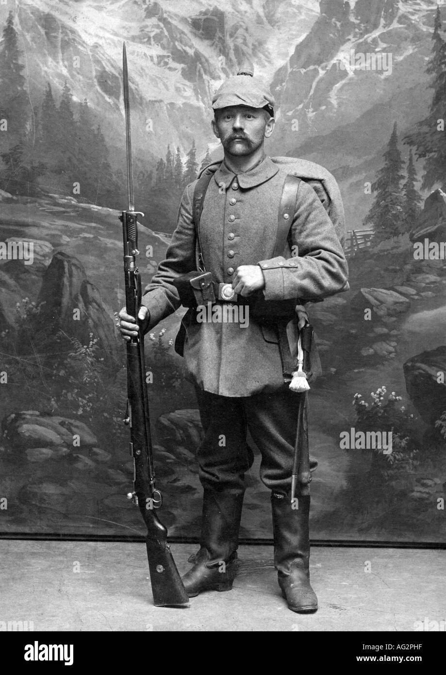 12th royal bavarian infantry Black and White Stock Photos & Images - Alamy