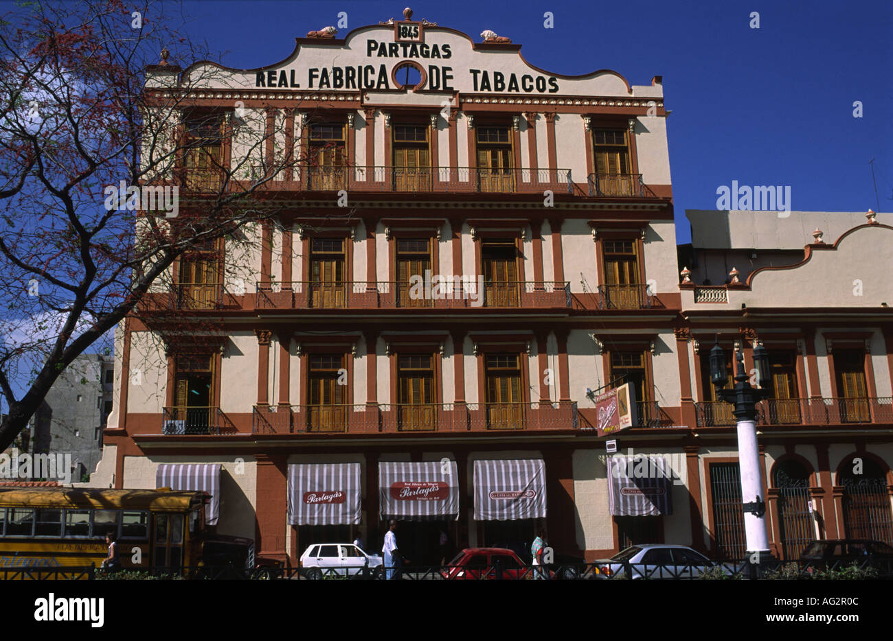 The Partagas cigar factory in the centre of Havana Cuba Stock Photo - Alamy