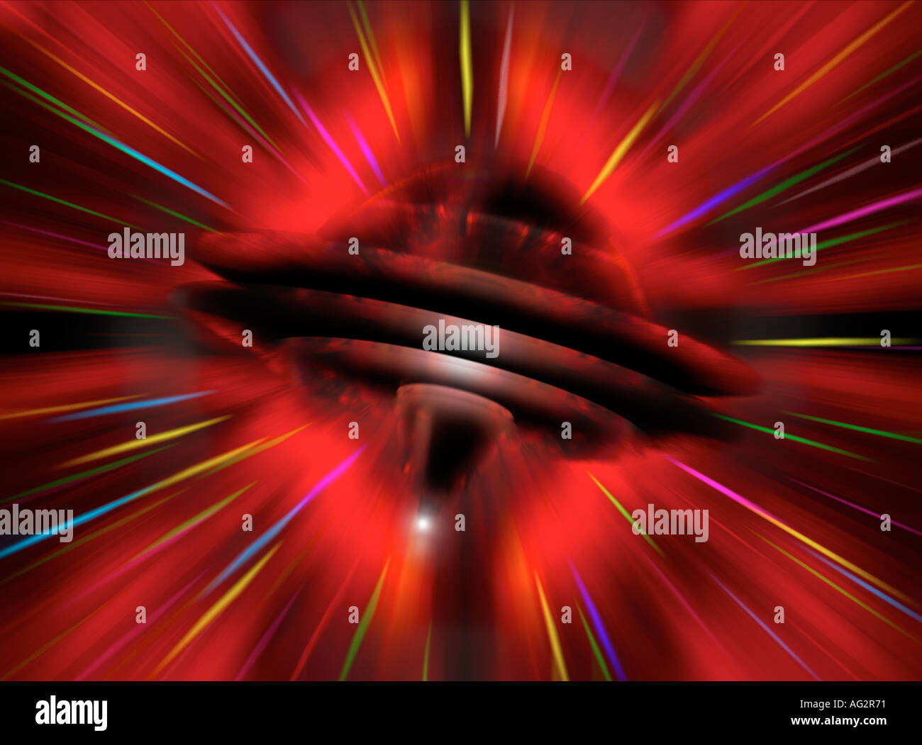 UFO space ship space craft warp speed outer space alien unidentified ...