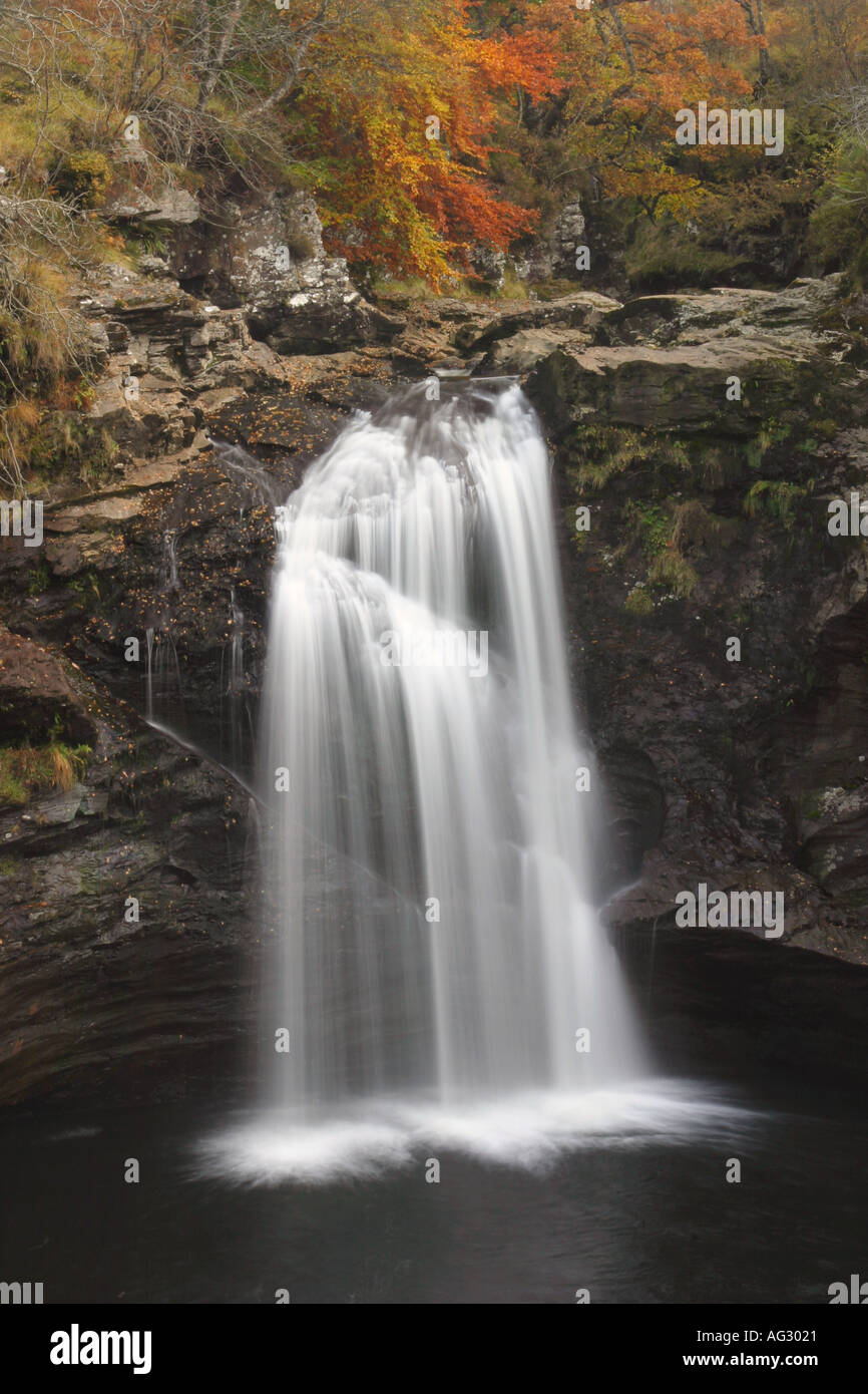 Waterfall of the river falloch hi-res stock photography and images - Alamy