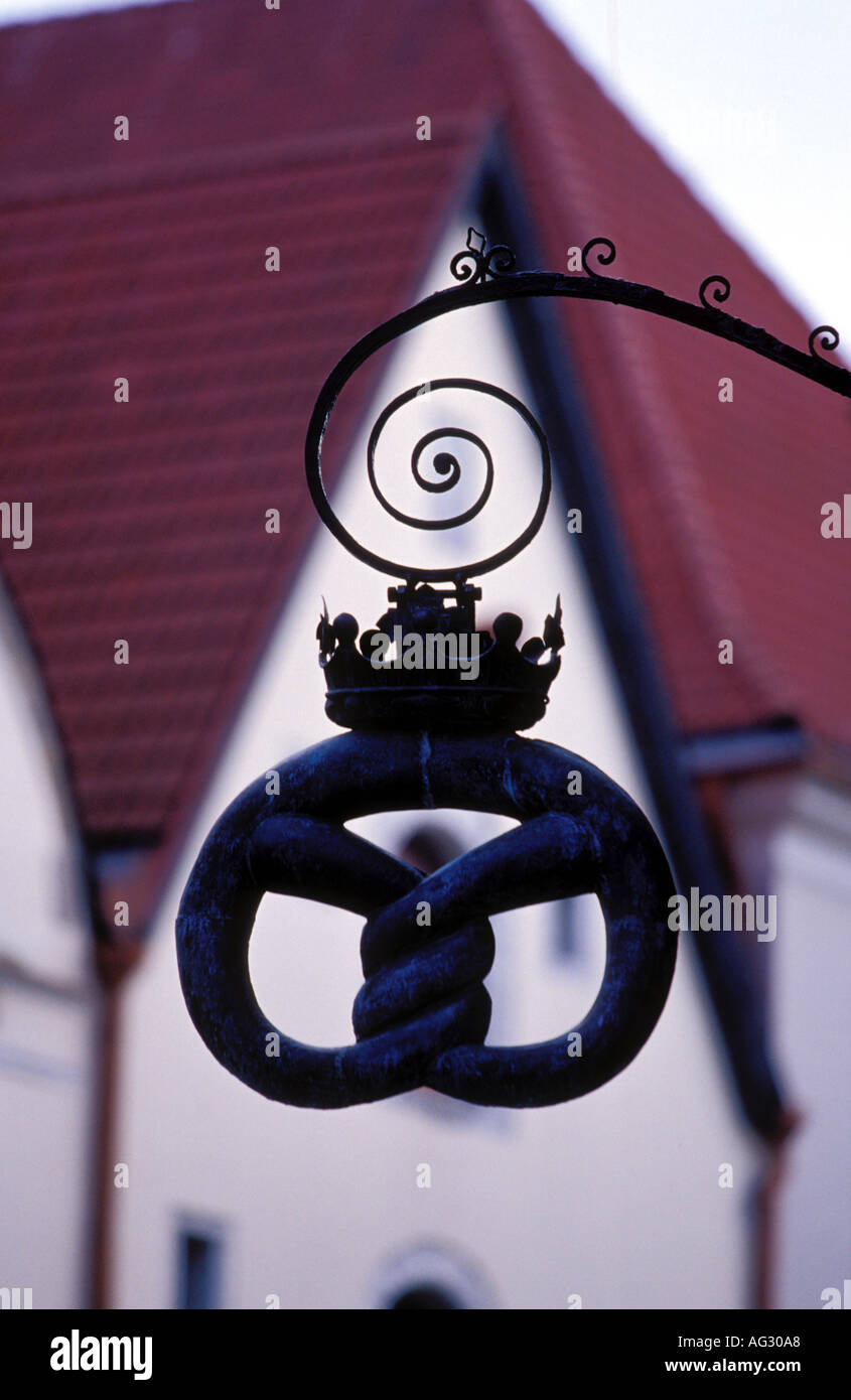Bakery sign Tallinn estonia Stock Photo - Alamy