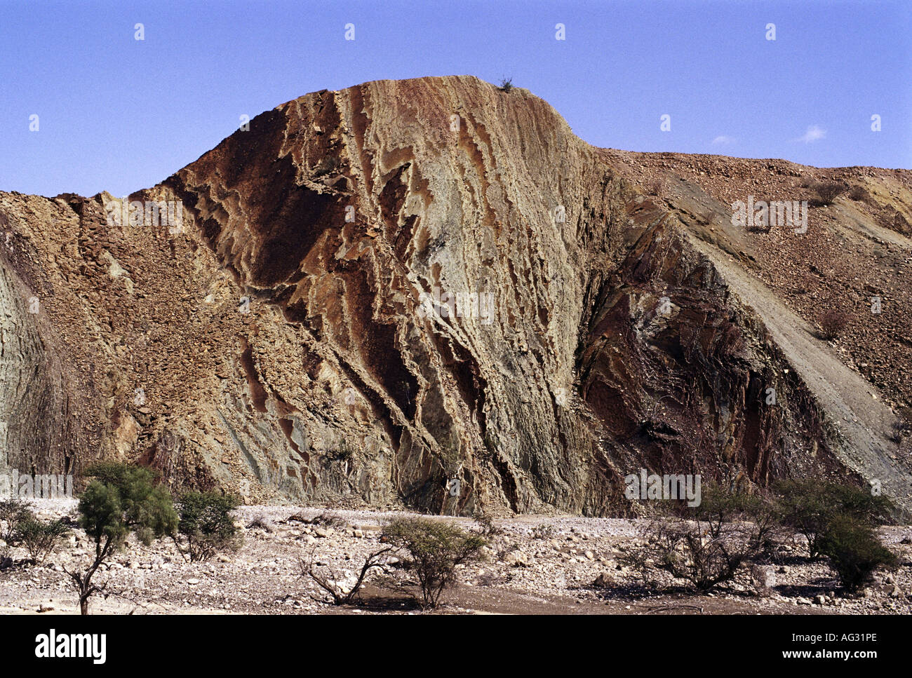 geography / travel, Oman, landscapes, rock formation near Sur ...