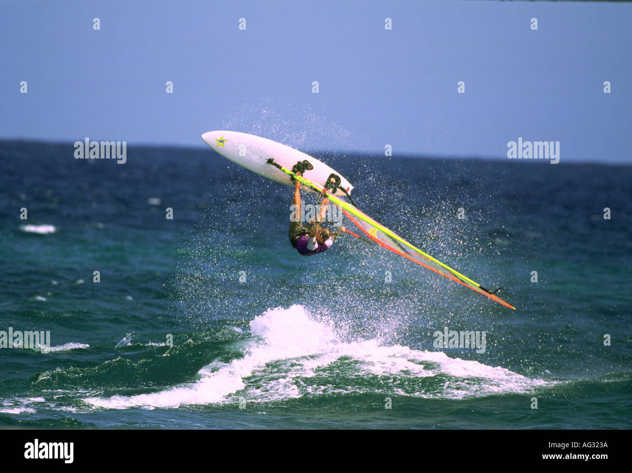 Barbados windsurfing hi-res stock photography and images - Alamy