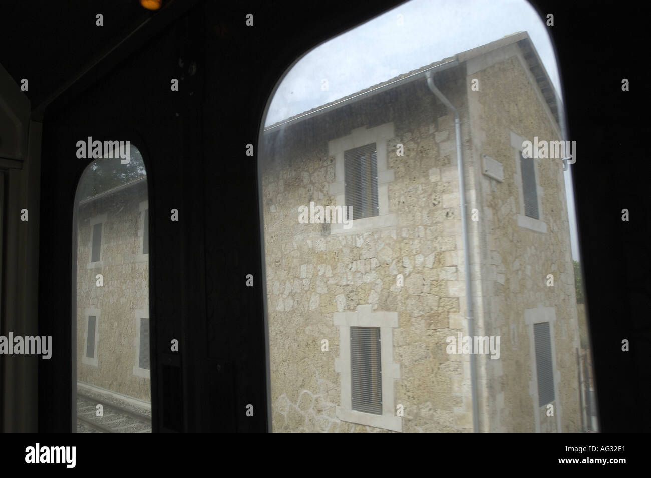 Train Empalme station Llubi Sineu and Inca Mallorca Majorca Spain ...