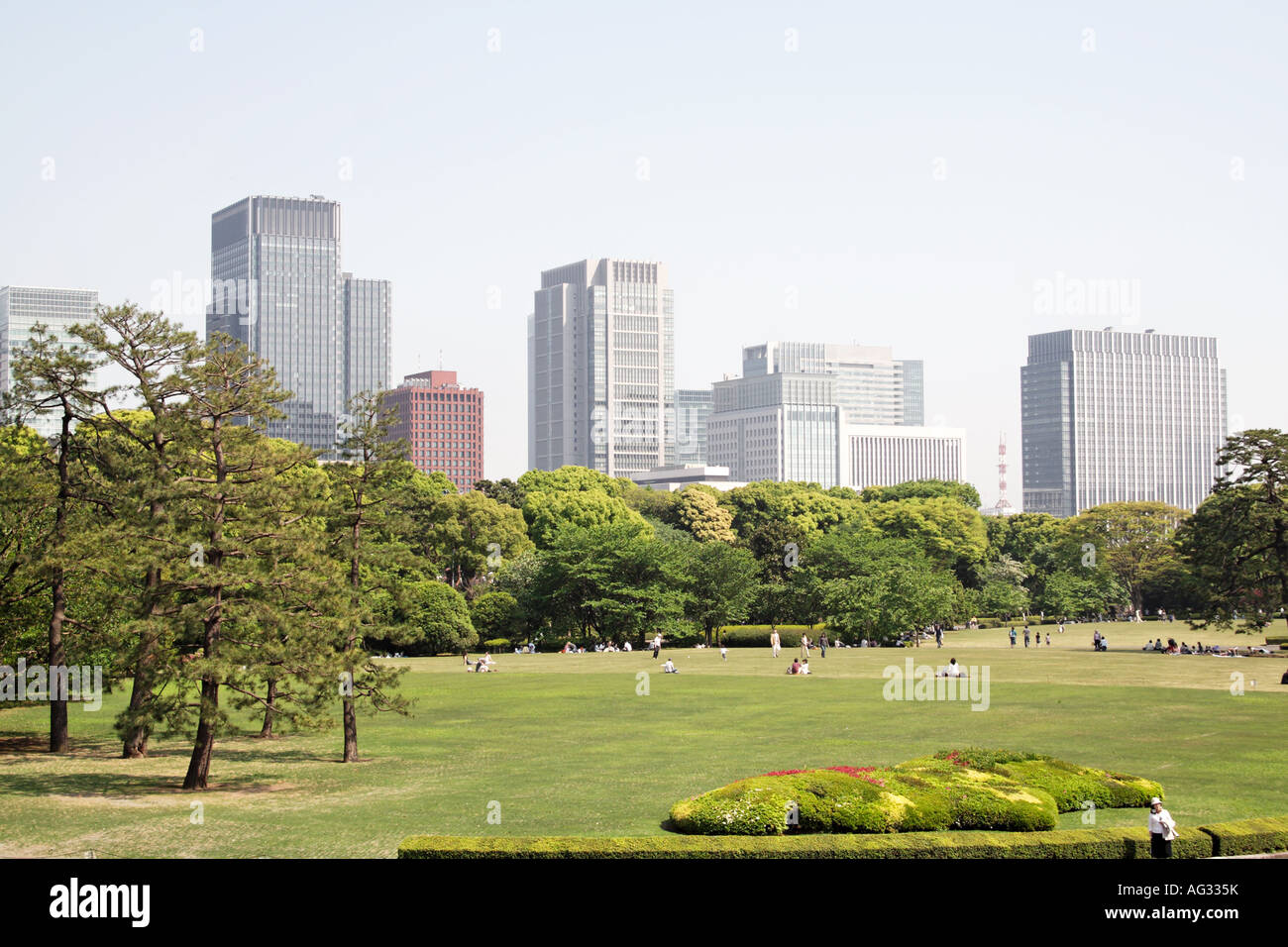 Kokyo Higashi Gyoen Stock Photo - Alamy