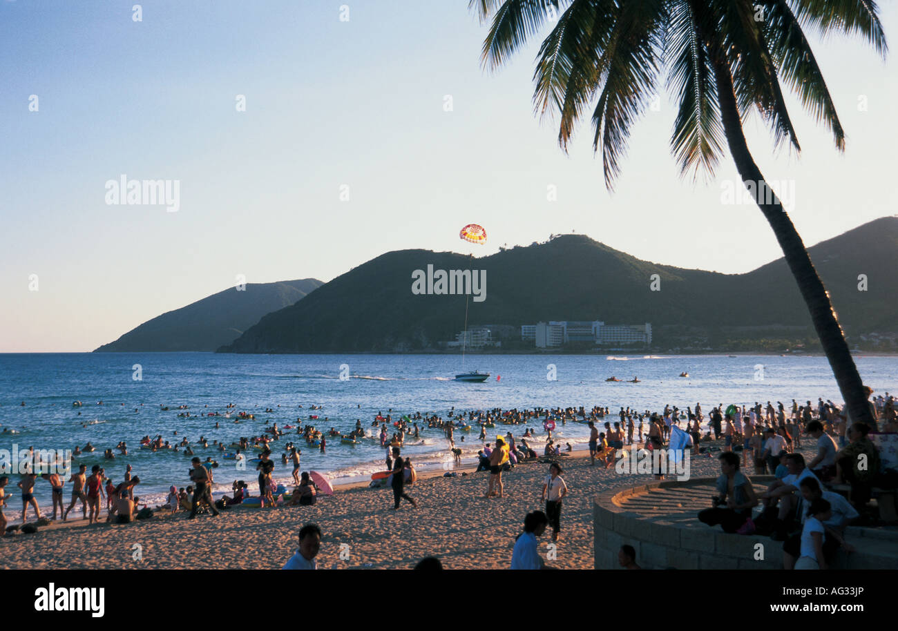 Hainan Sanya Bay China Stock Photo - Alamy