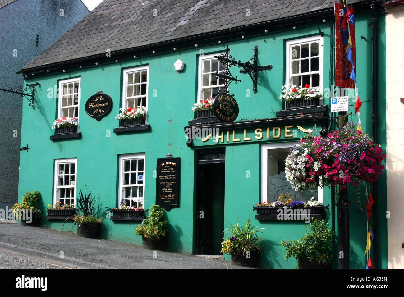 The Hillside bar and restaurant in Main Street, Hillsborough,County ...