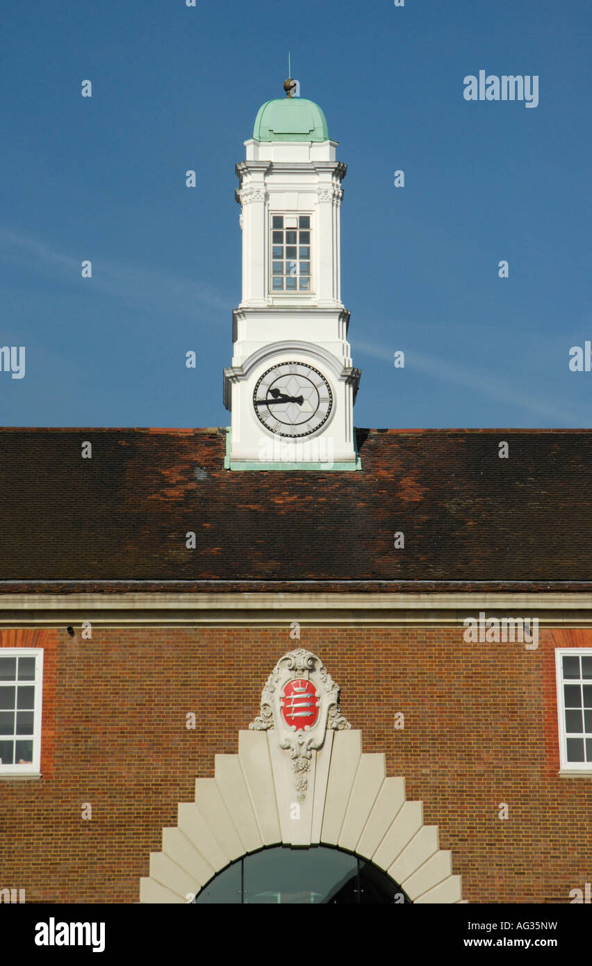 Close up of Middlesex University Hendon campus main building in The ...