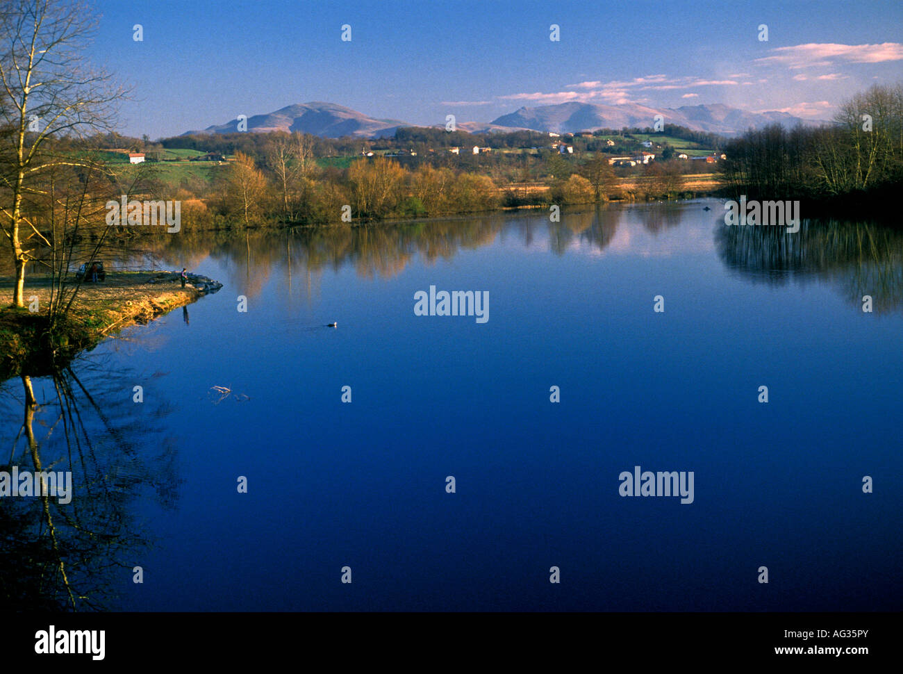 Tributary adour river hi-res stock photography and images - Alamy