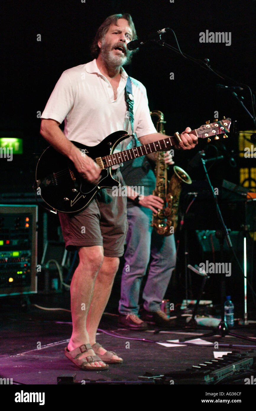 American Bob Weir founding member of the Grateful Dead playing with his ...