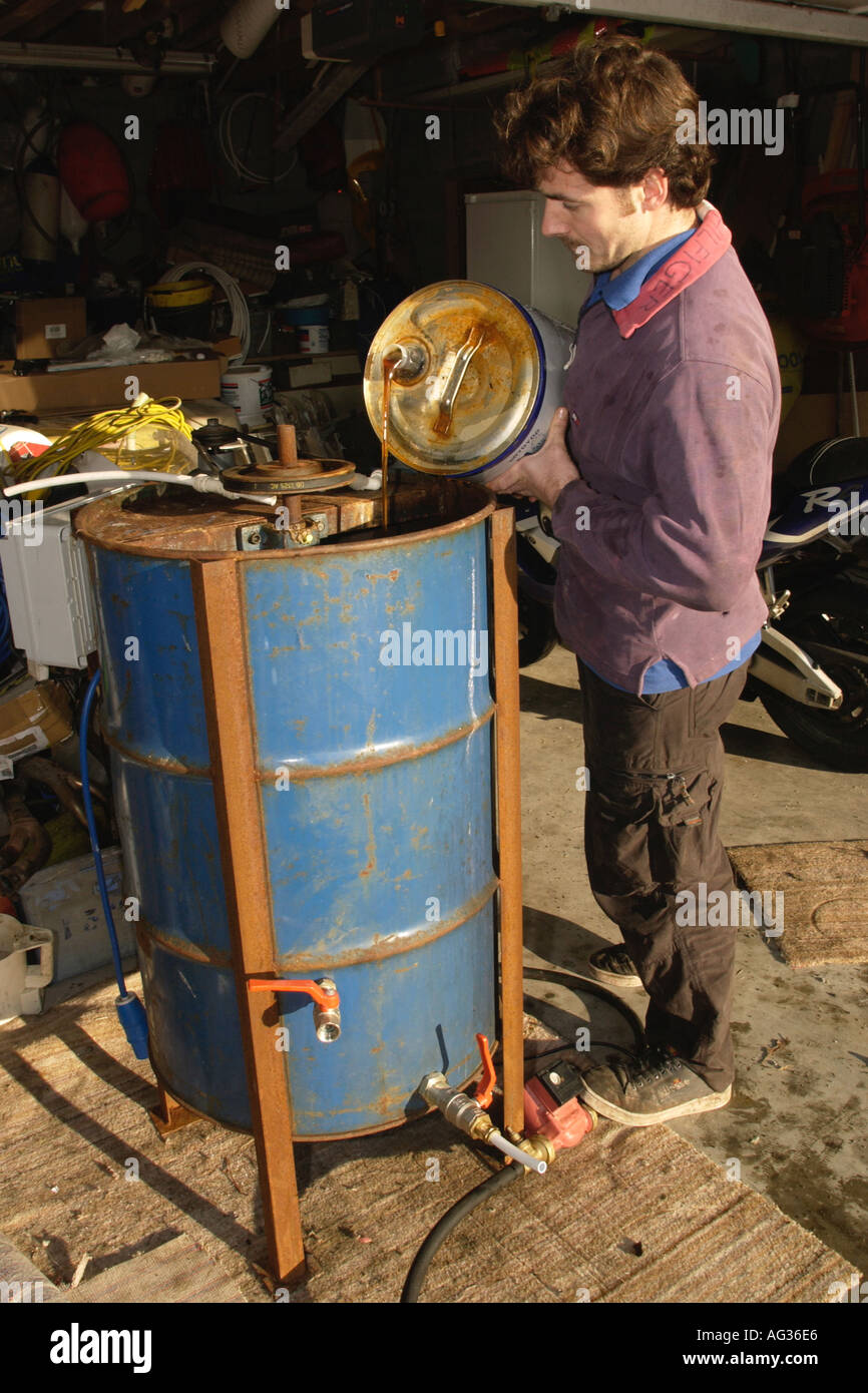 Used cooking oil hi-res stock photography and images - Alamy