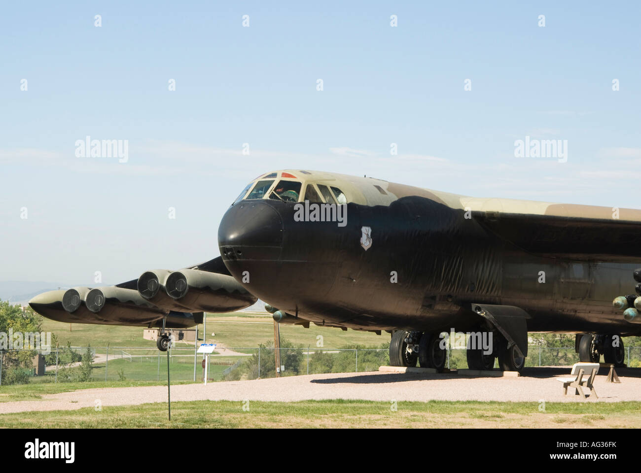 a Boeing B 52D Stratofortress strategic bomber Stock Photo - Alamy