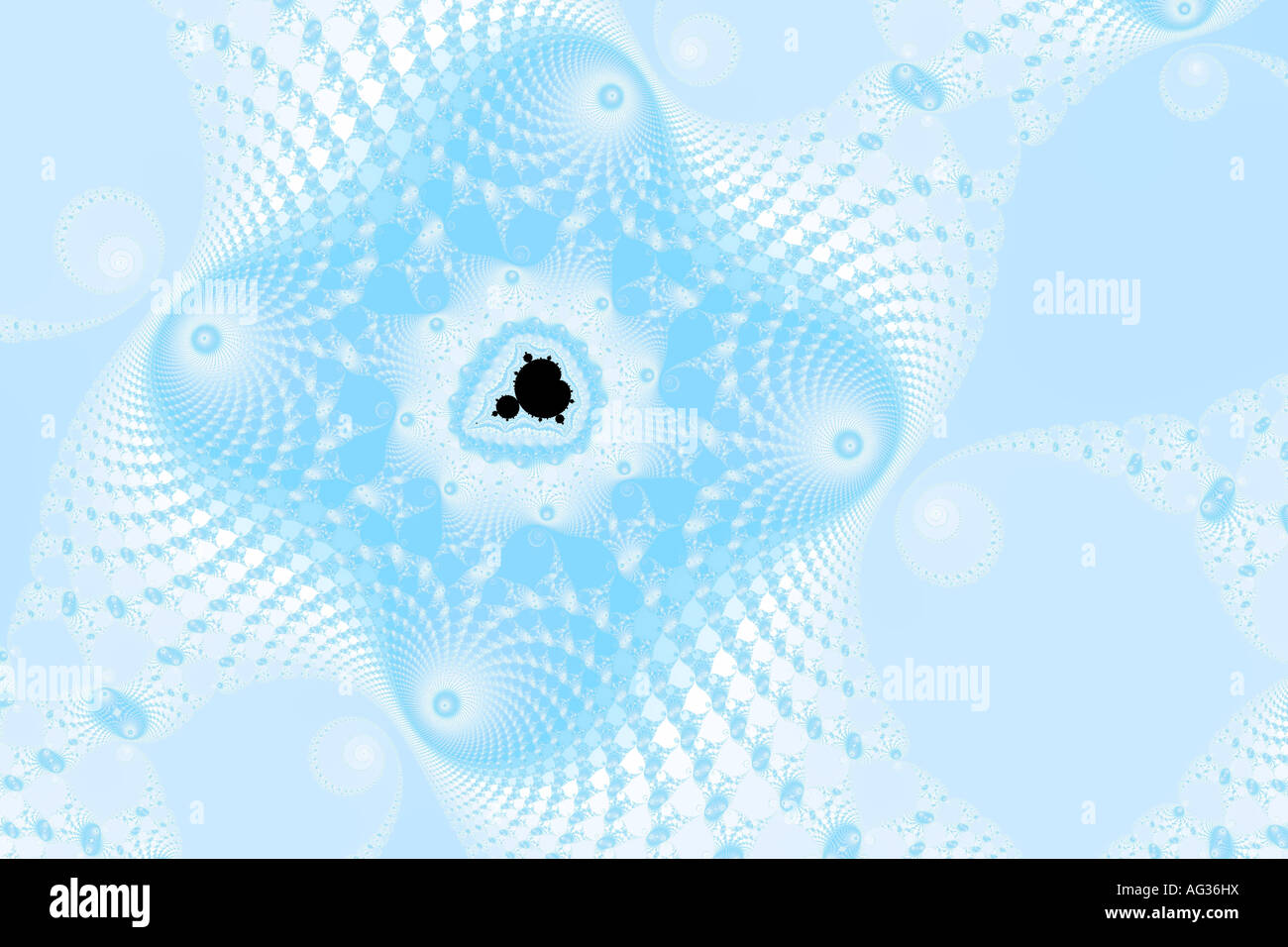 Icy Waters: A fractal image that is freezing cold with patches of ice ...