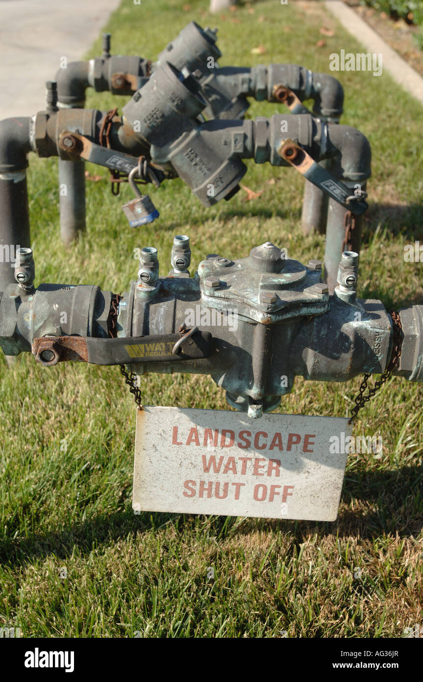 Reclaimed water pipes hi-res stock photography and images - Alamy