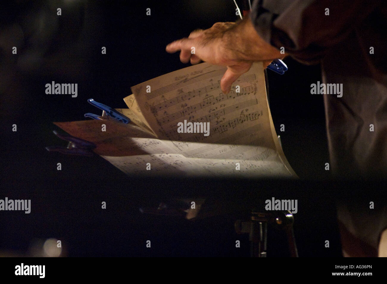 A Jazz quintet in concert Stock Photo - Alamy
