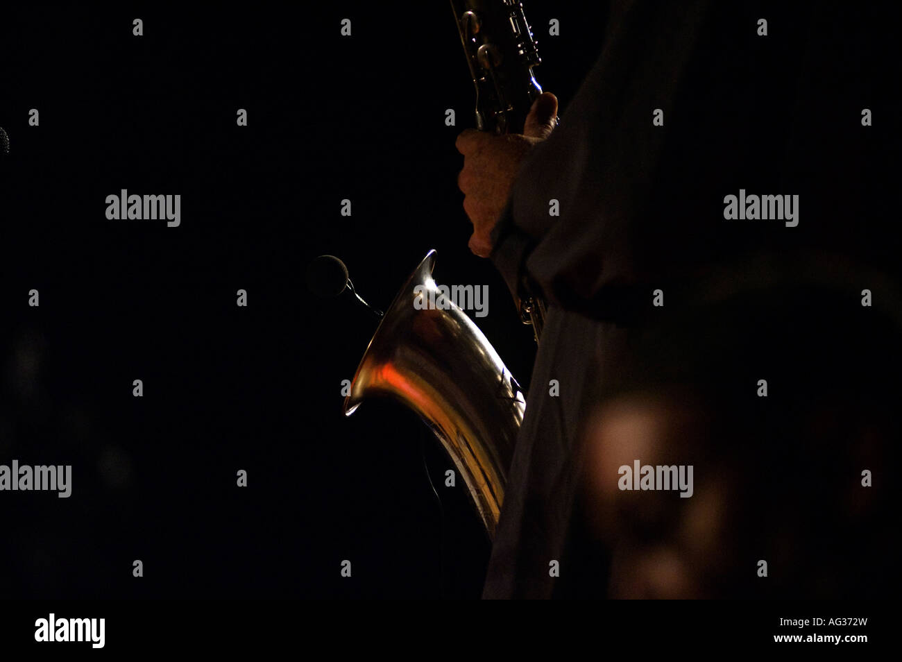 A Jazz quintet in concert Stock Photo - Alamy