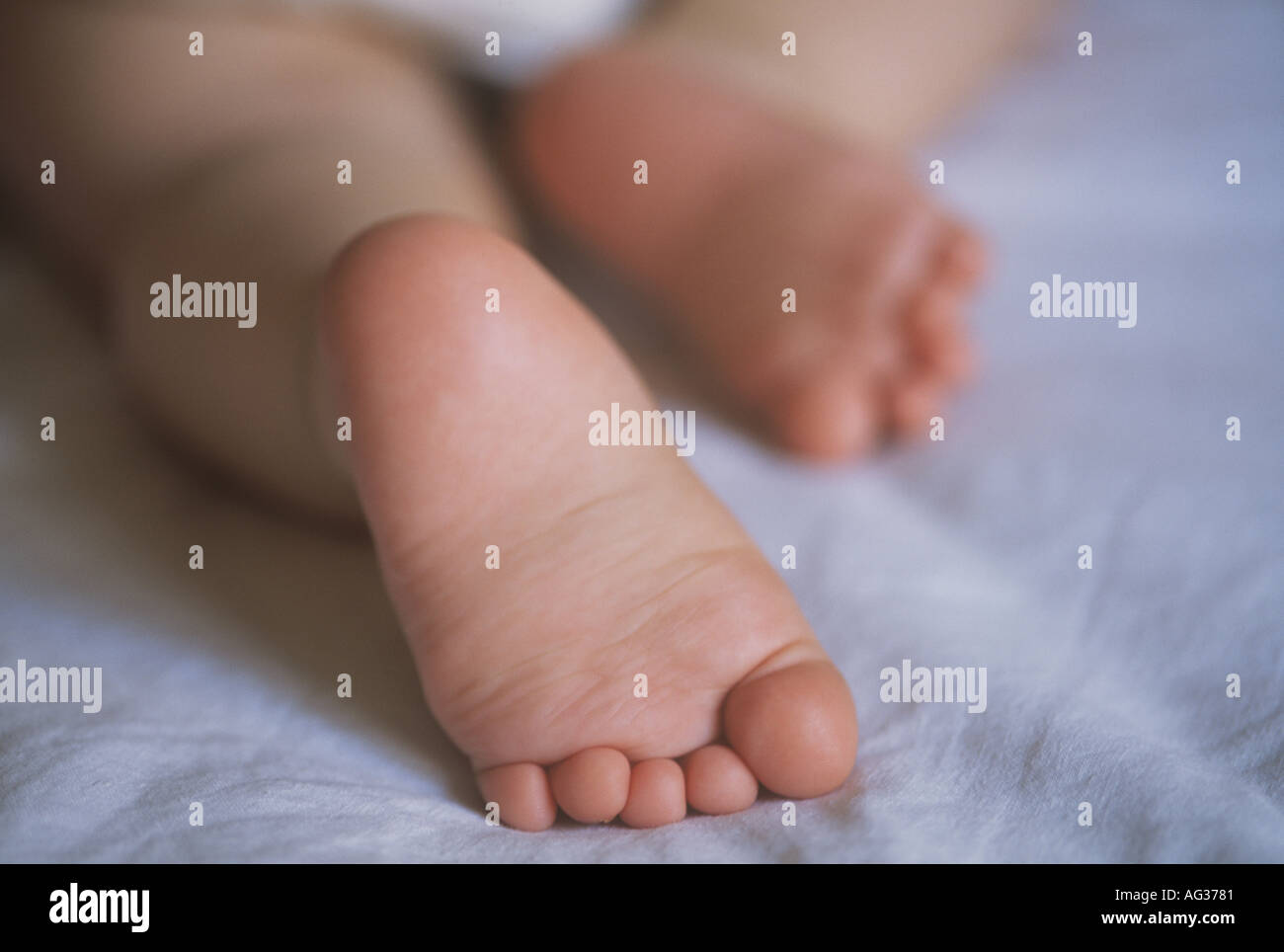 INFANT BOY S FEET Stock Photo - Alamy