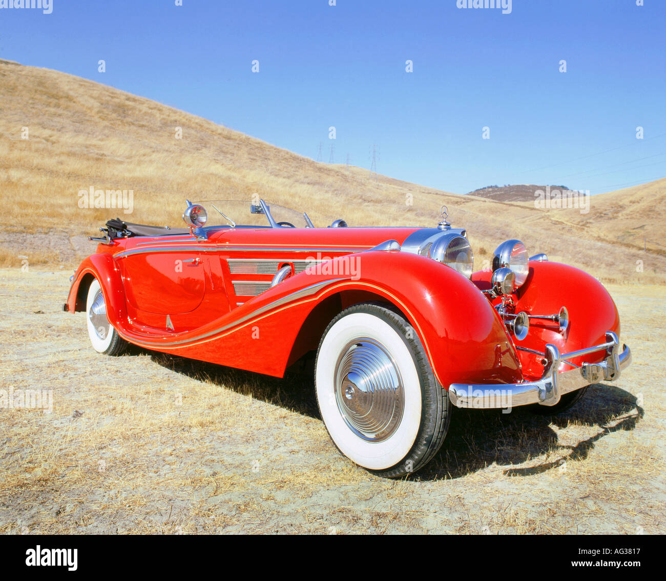 Classic mercedes convertible hi-res stock photography and images - Alamy