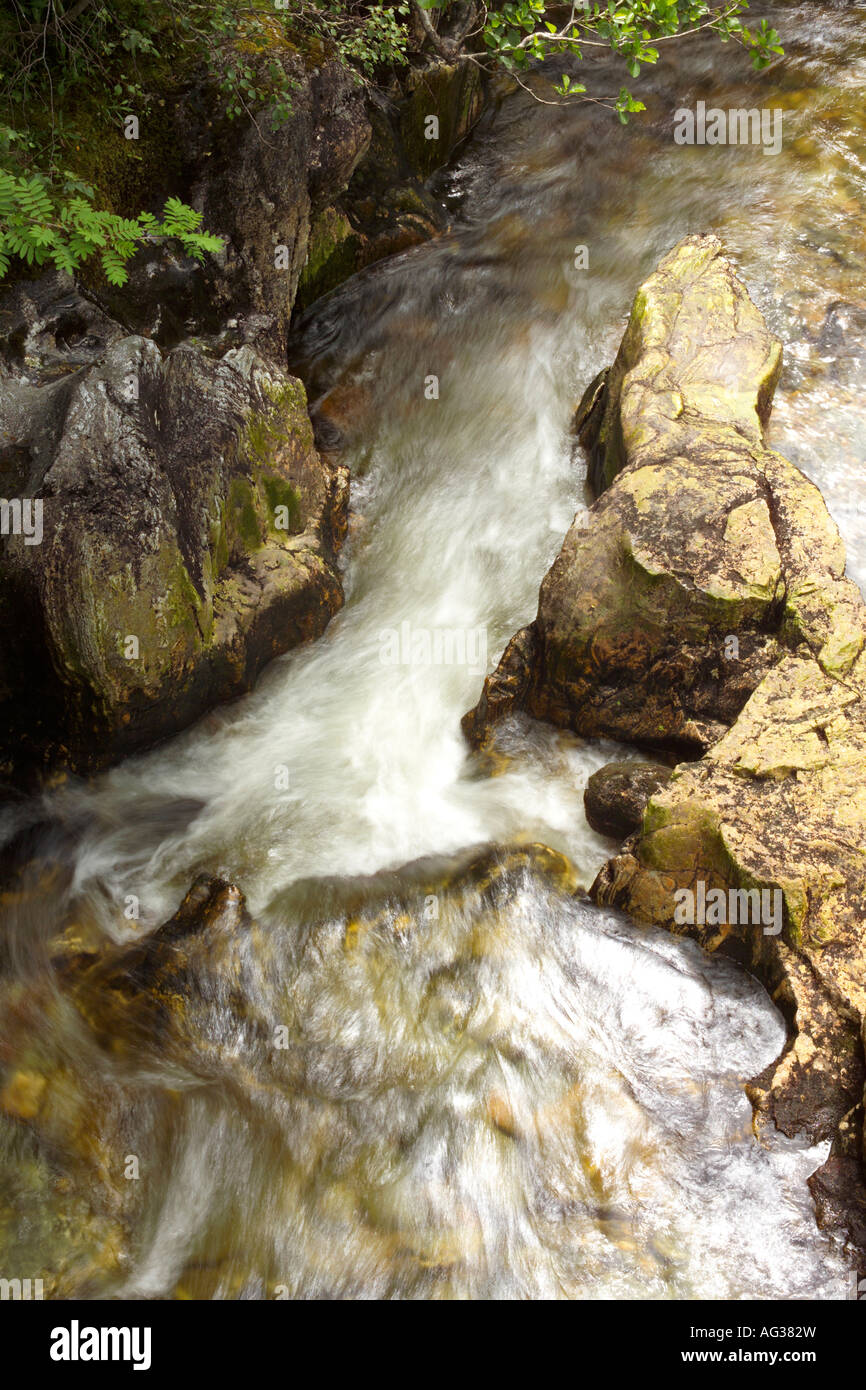 River rapids, long exposure, Scotland Stock Photo - Alamy