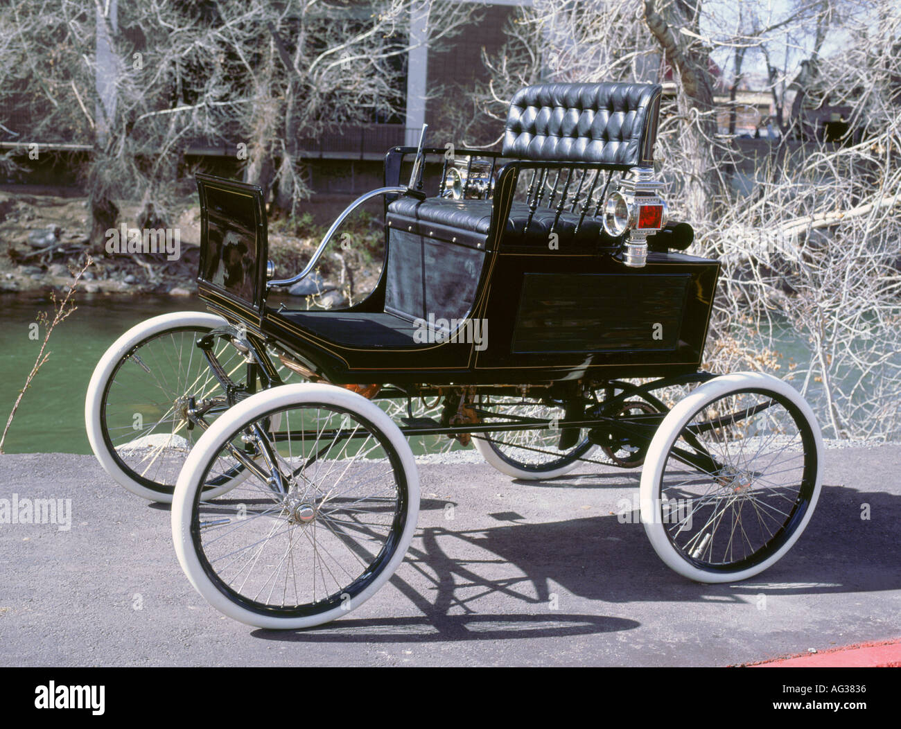 1899 Locomobile Steam Stanhope ST 1 Stock Photo - Alamy