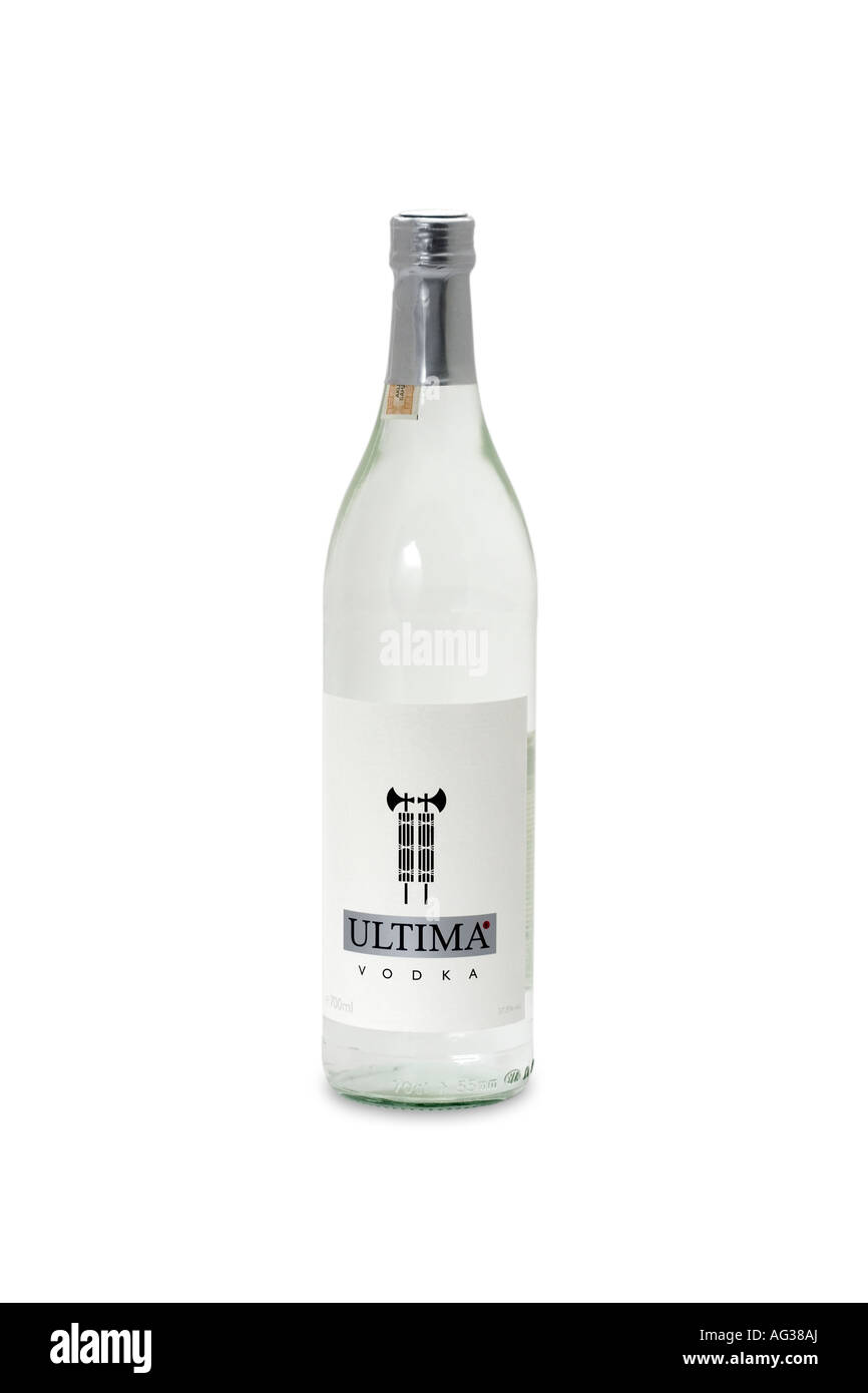 Vodka bottle label Cut Out Stock Images & Pictures - Alamy