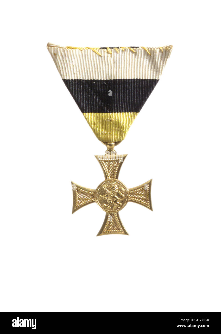 decorations, Bulgaria, cross for ten years of service Stock Photo - Alamy