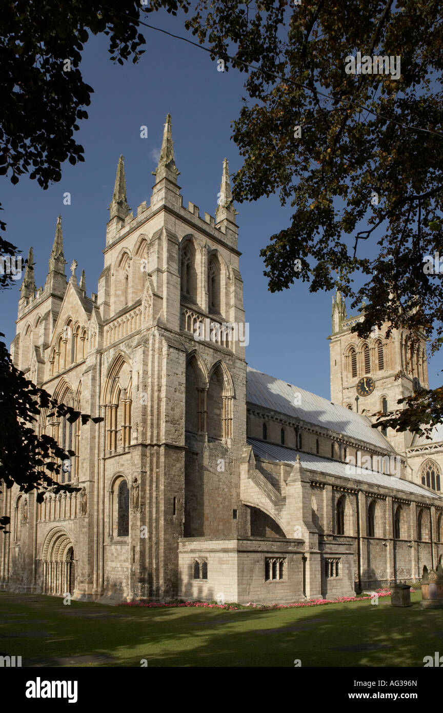 SELBY ABBEY YORKSHIRE ENGLAND Stock Photo - Alamy