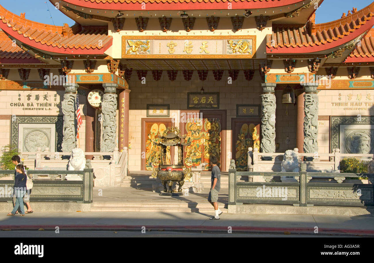 Chua ba Thien Temple, Los Angeles, CA 1 Stock Photo - Alamy