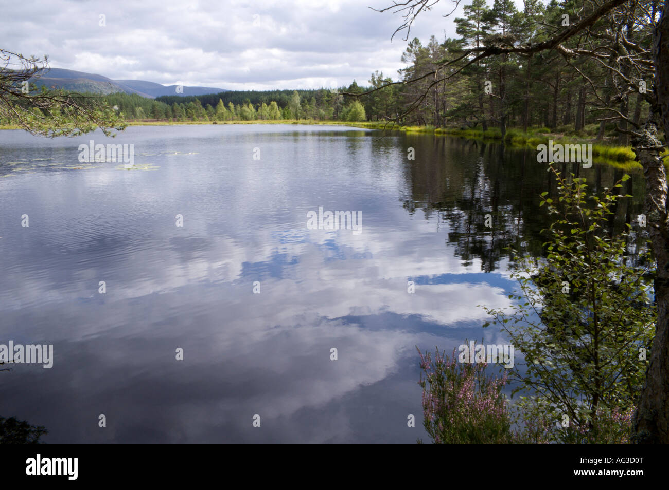 View of Uath Lochan in the Scottish Highlands Stock Photo - Alamy