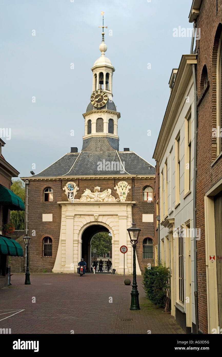 town gate Leiden holland europe Stock Photo - Alamy