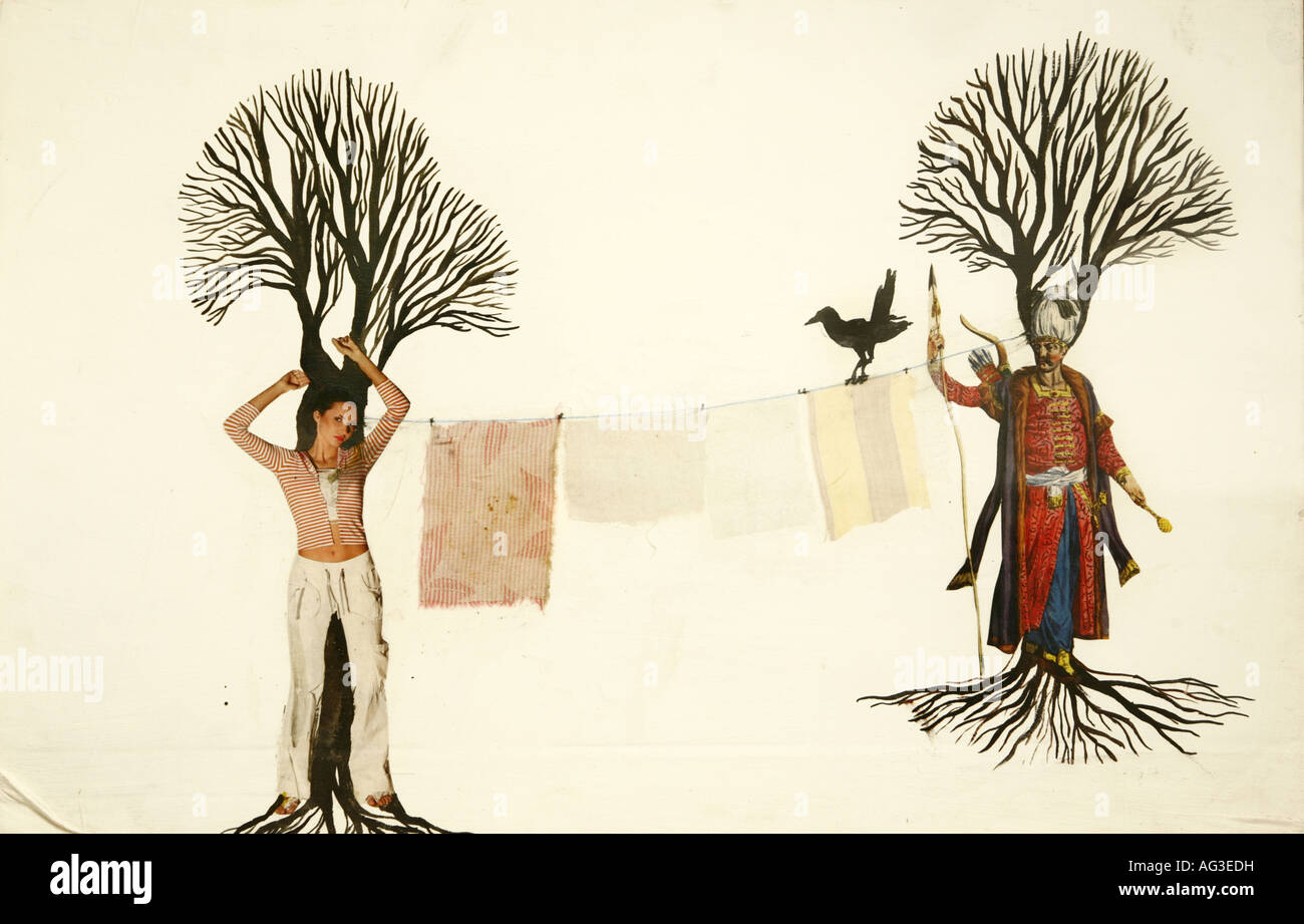 Illustration of Barbara Kozikova. Modern art. Painter. Slovakia ...