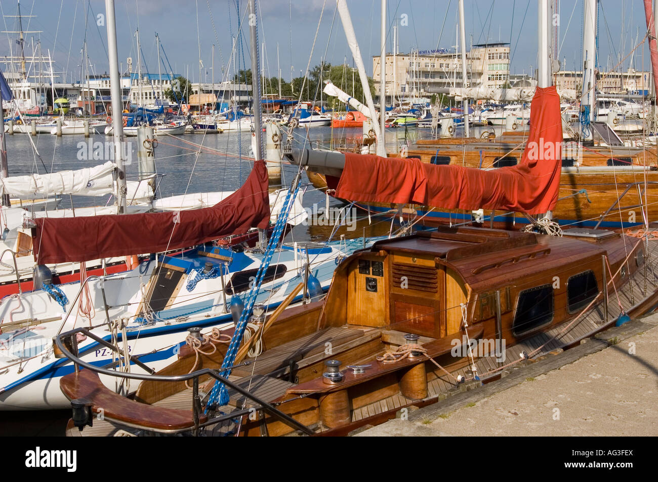 Gdynia yacht marina hi-res stock photography and images - Alamy