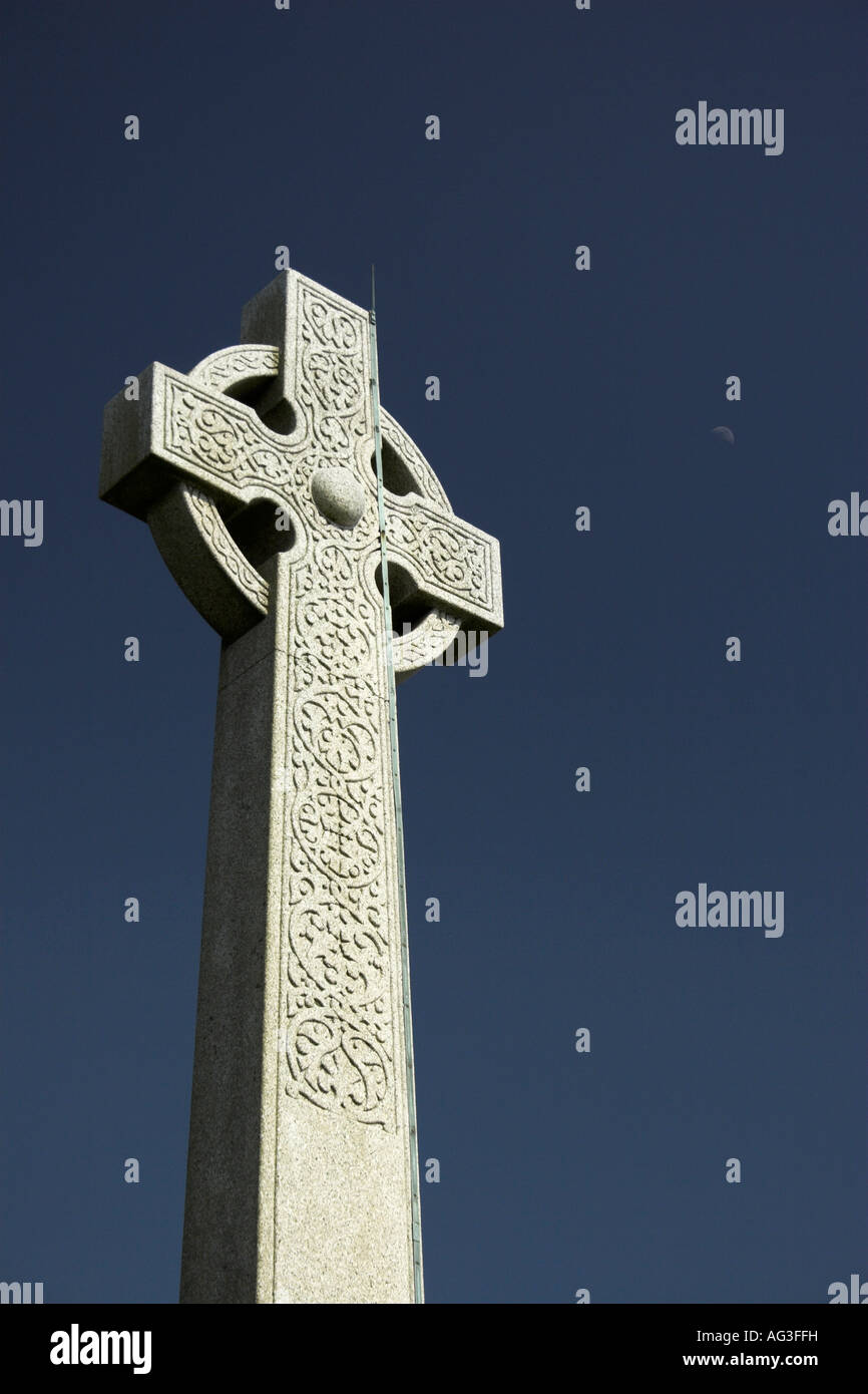 The Tennyson Monument, Tennyson Down, Totland, Isle of Wight, England ...