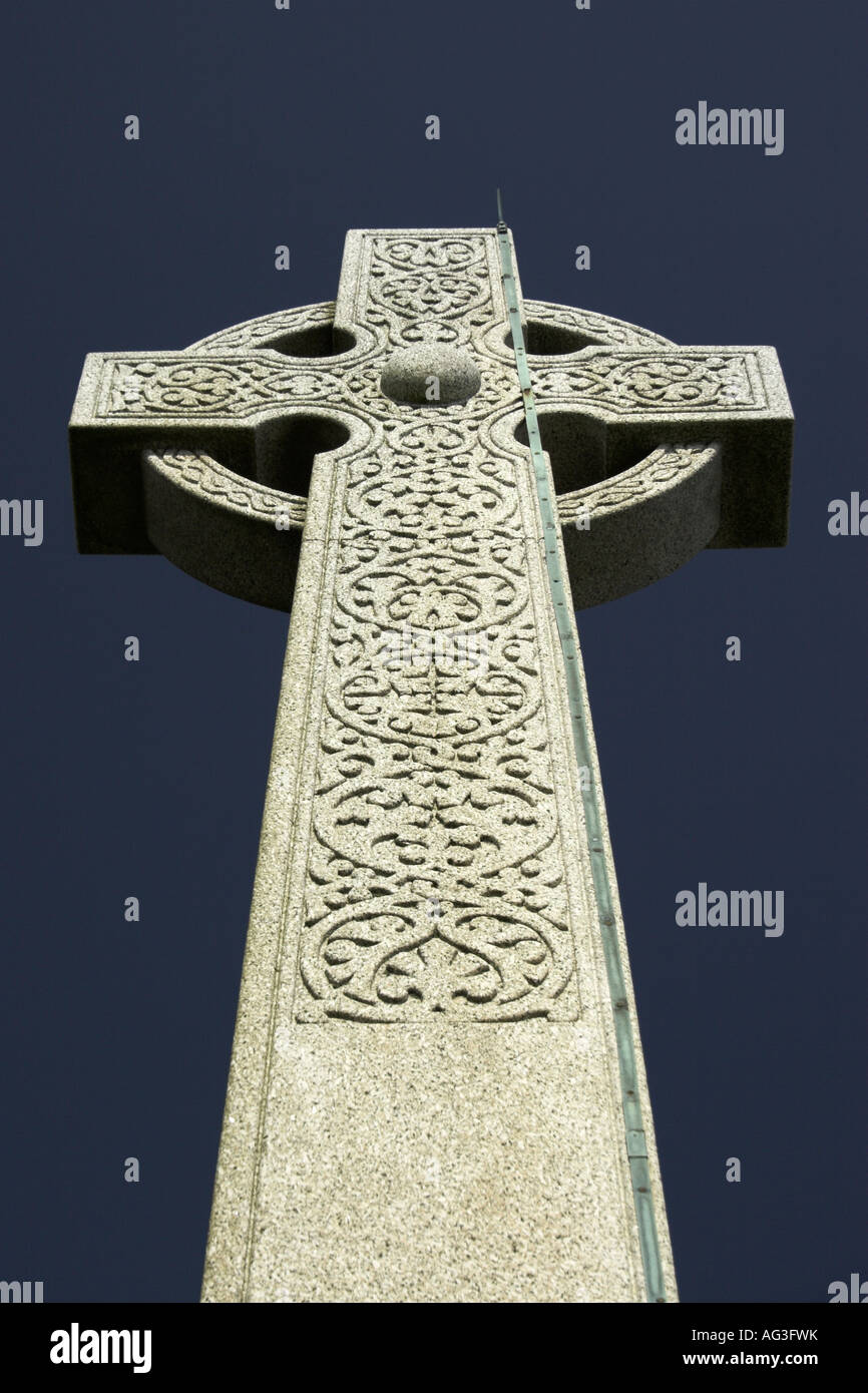 The Tennyson Monument, Tennyson Down, Totland, Isle of Wight, England ...