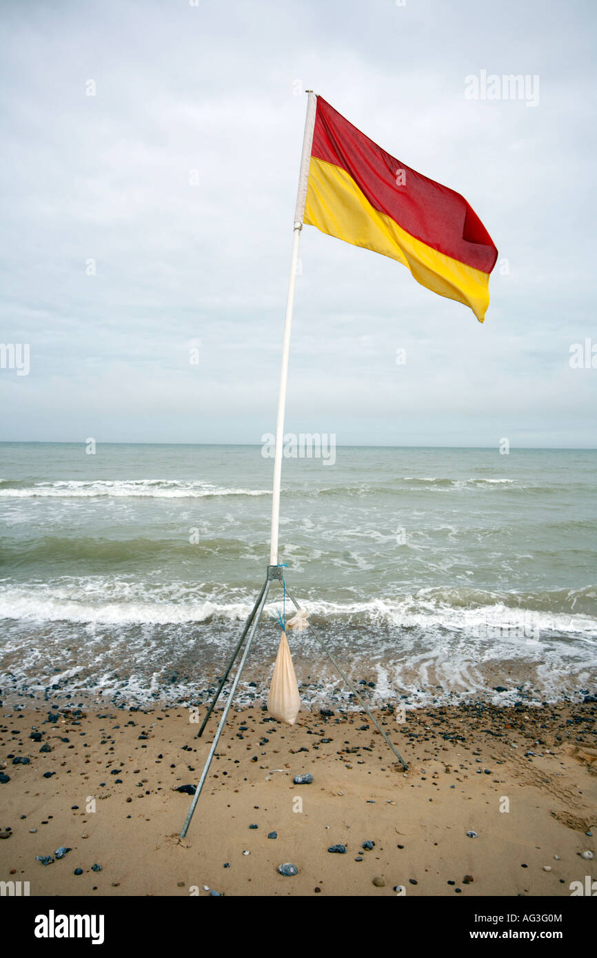 Warning flag hi-res stock photography and images - Alamy