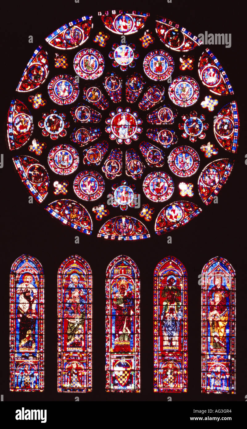 geography/travel, France, Chartres, churches and convents, Notre-Dame ...