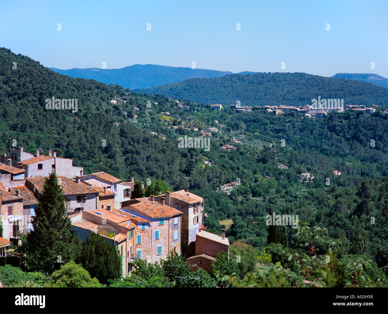 Bargemon,France Stock Photo - Alamy