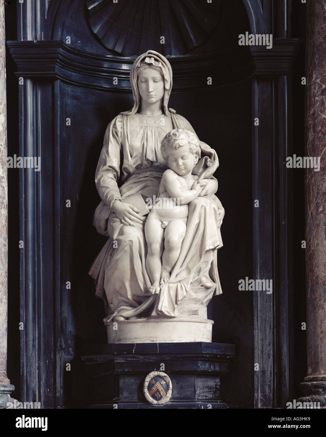 fine arts, Michelangelo Buonarotti (1475 - 1564), sculpture, Saint Mary ...