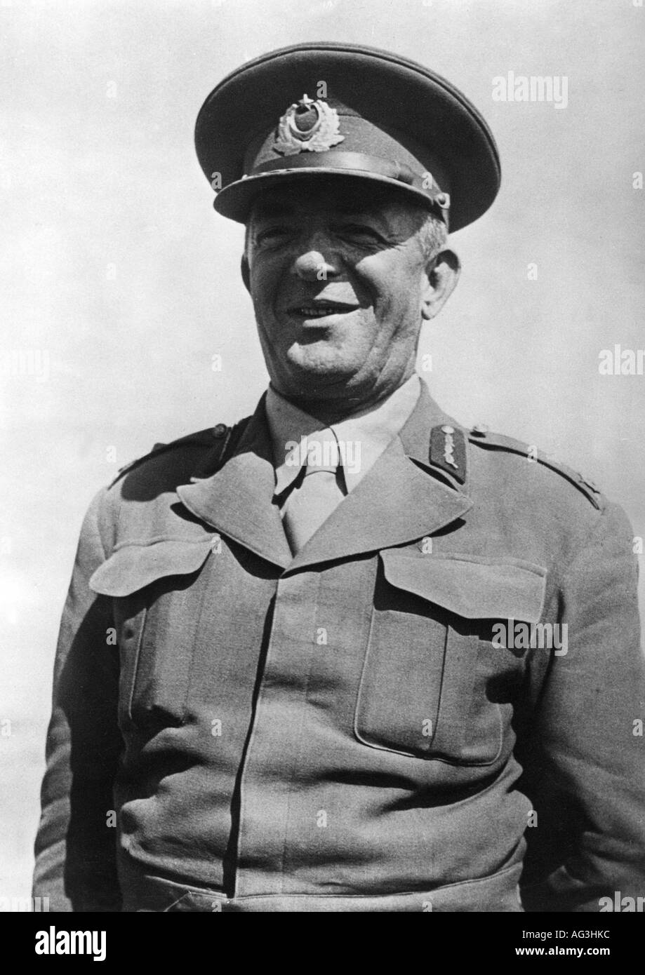 Yazici, Tahsin, General, Turkish officer, half length, 1960s Stock ...