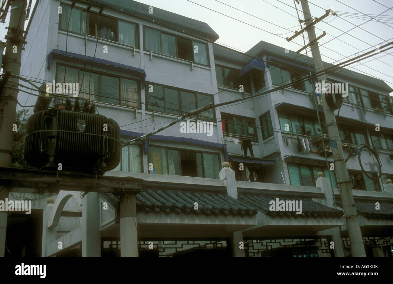 Renting houses in Shanghai, China Stock Photo - Alamy