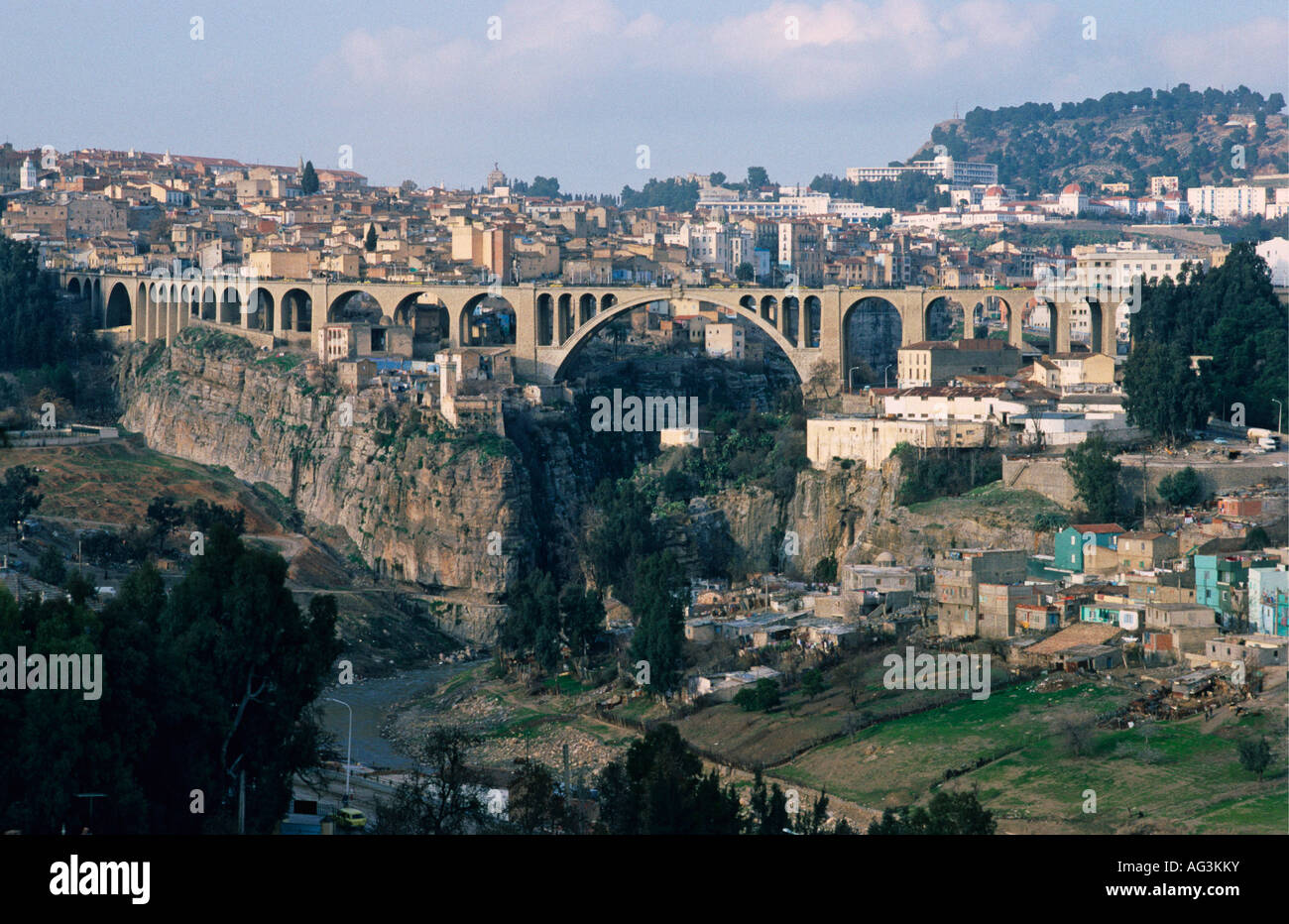 Algeria Constantine Cityscape Stock Photo - Alamy