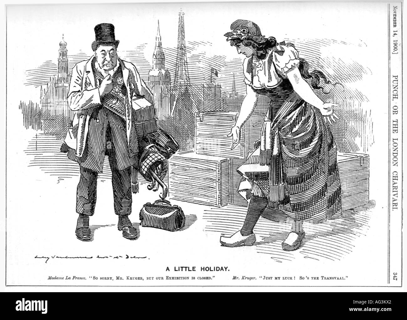 Cartoon britain france africa Black and White Stock Photos & Images - Alamy