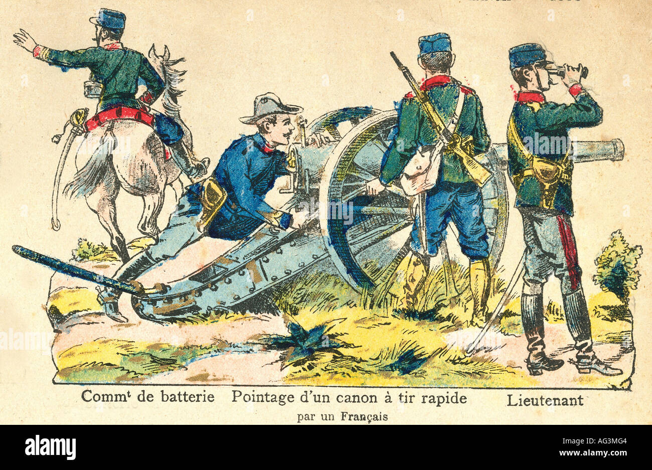 events, Second Boer War 1899 - 1902, Boer army, artillery, adjusting a ...