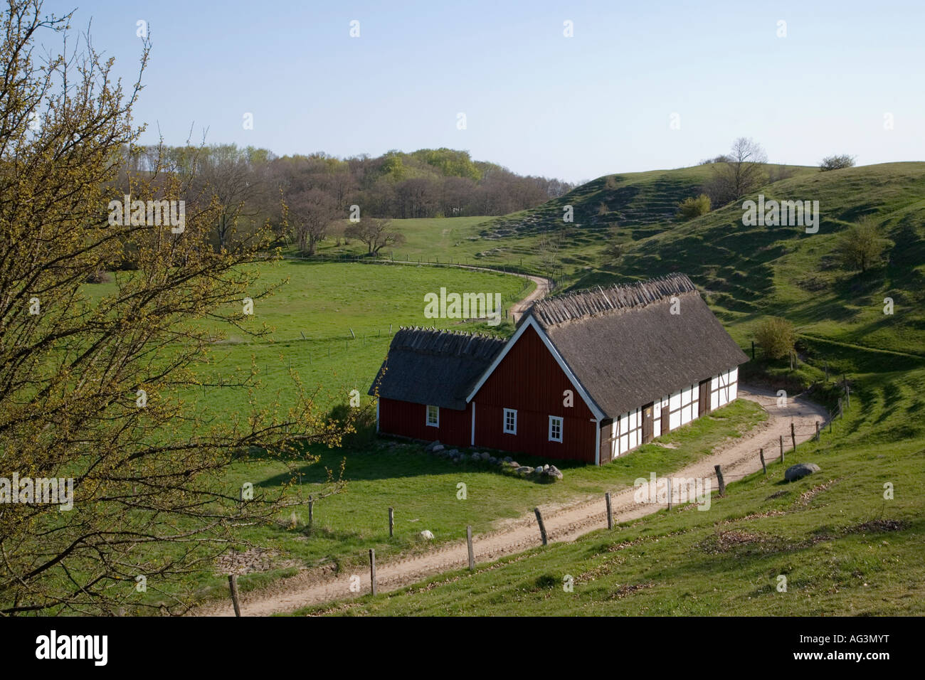 Sweden Skane farmhouse barn Hav ng iconic buildings Lindgrens L nga in ...
