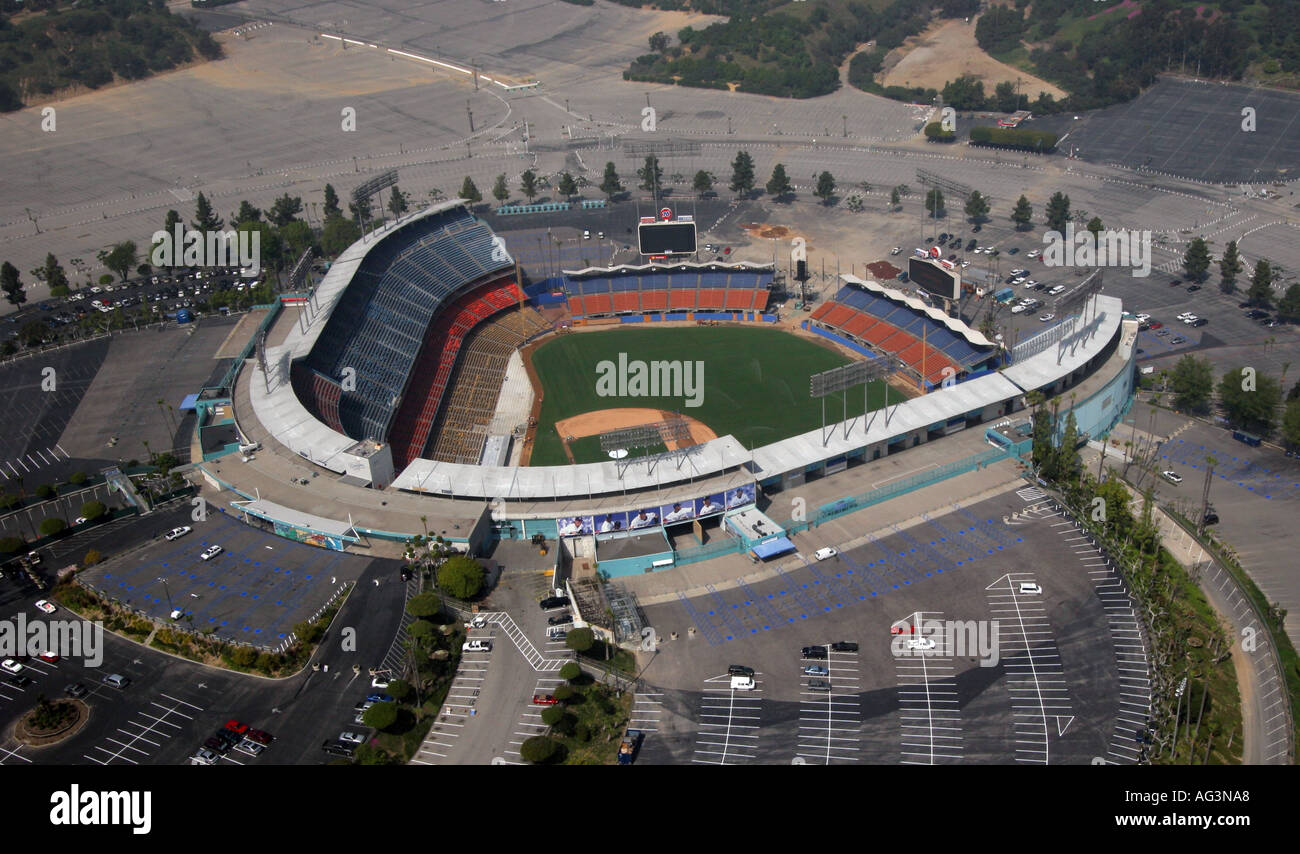Dodger stadium aerial hi-res stock photography and images - Alamy