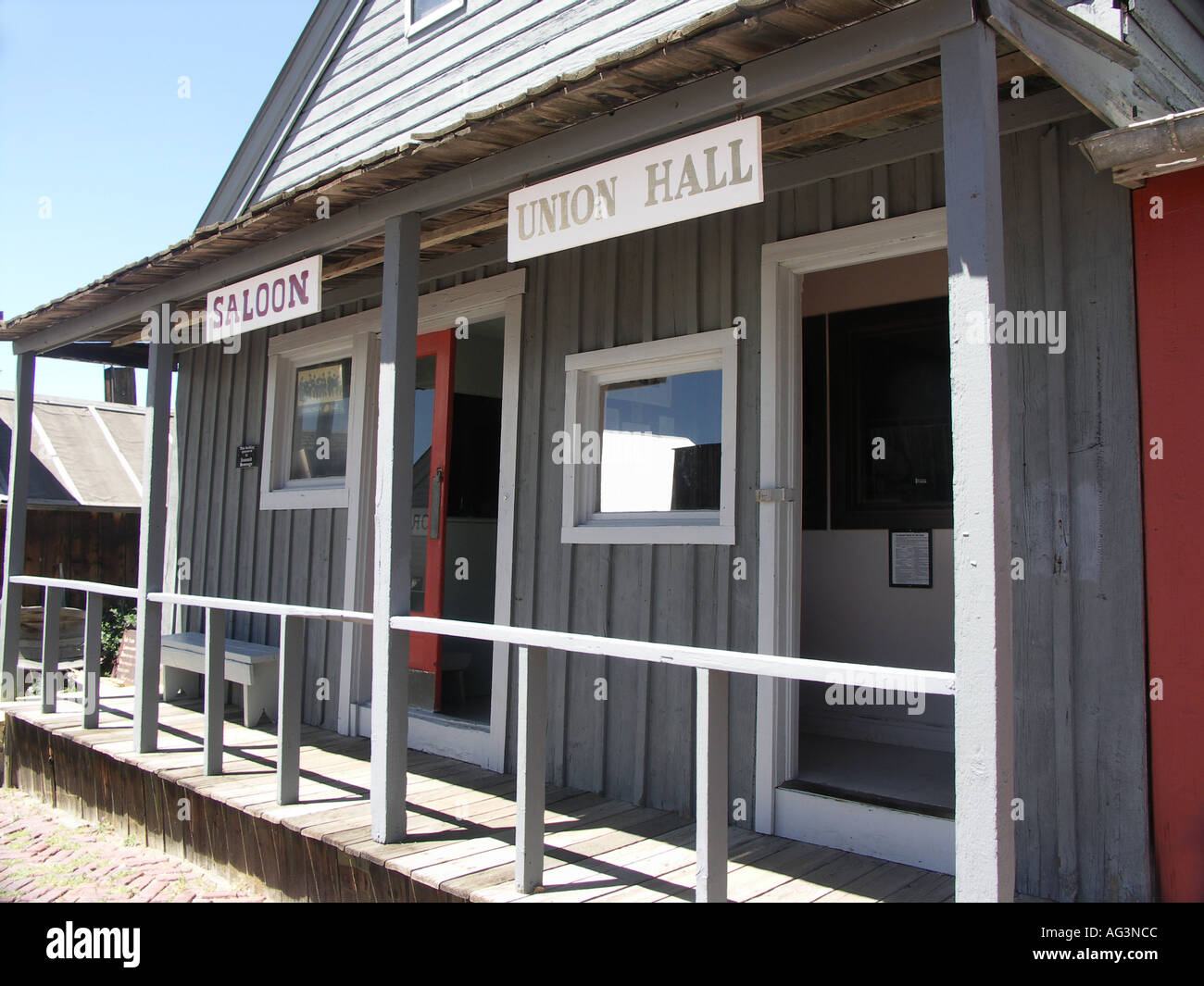 American frontier town hi-res stock photography and images - Alamy